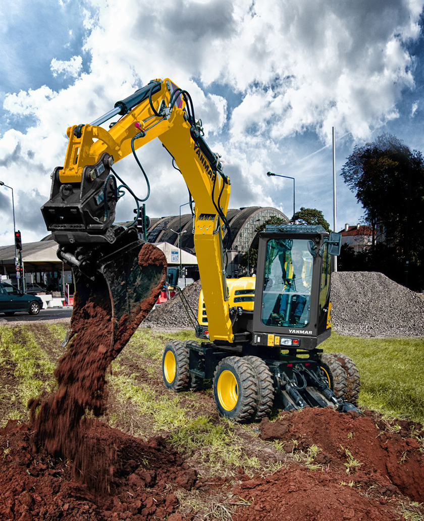 Yanmar presenta il nuovo B75W-5 - MMT News