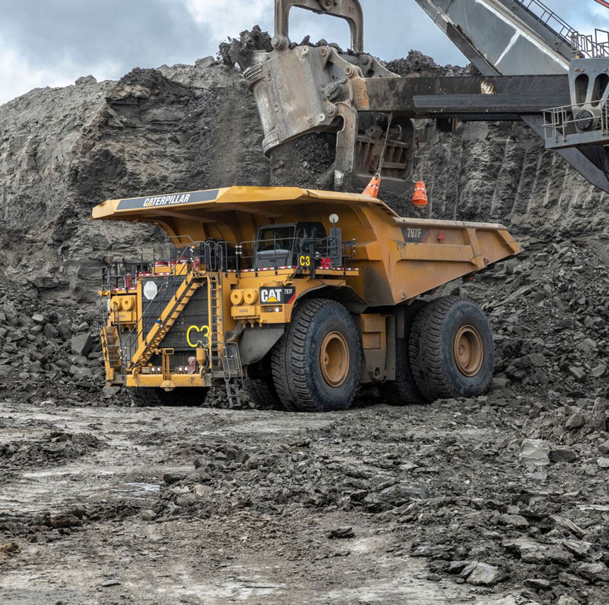 Il dumper CAT® per l'industria estrattiva 797F in TIER 4 final - MMT News