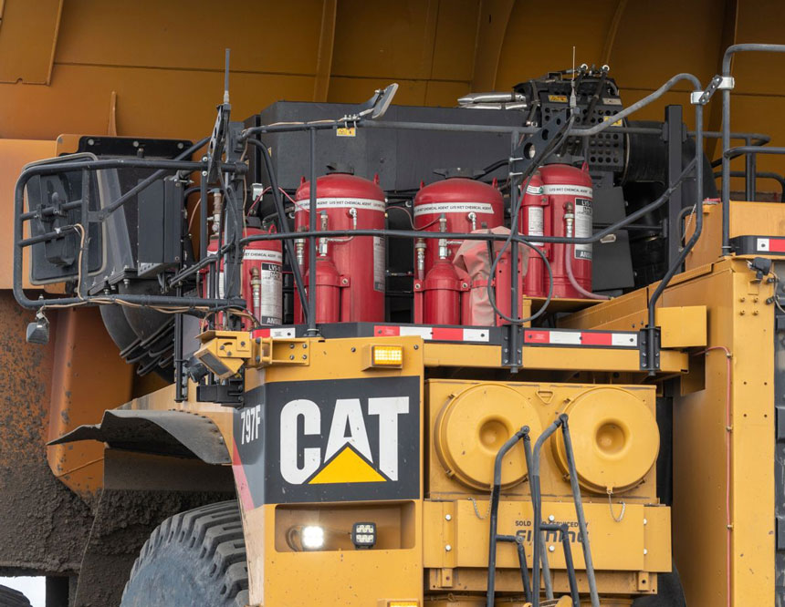 Il dumper CAT® per l'industria estrattiva 797F in TIER 4 final