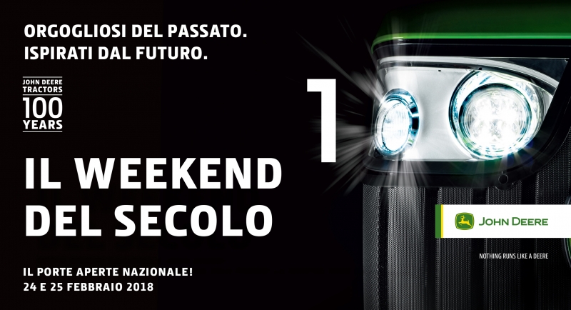 Il Weekend del Secolo John Deere: 100 anni di trattori sulla cresta dell'onda - MMT News